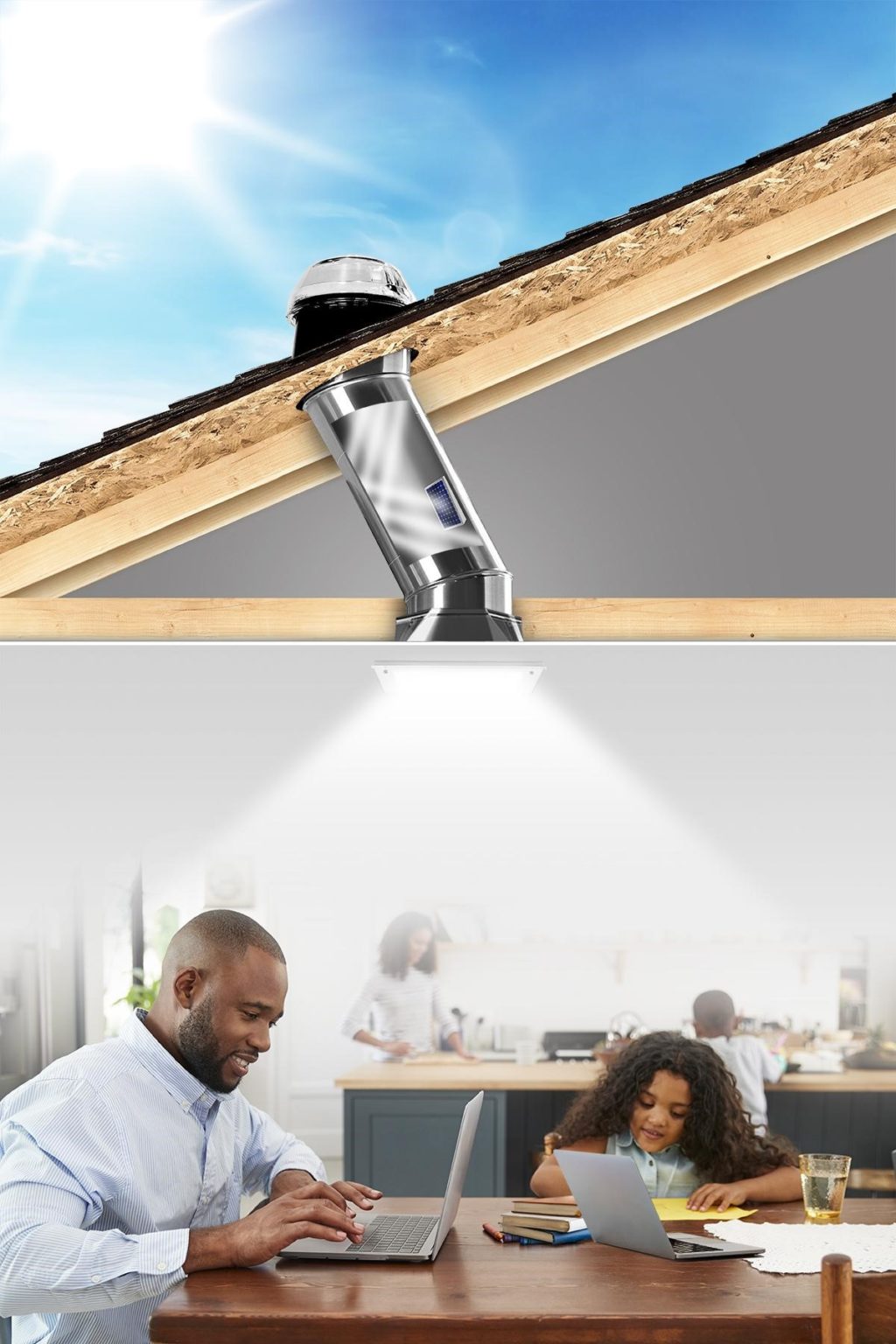 Tubular Skylights 101 - Solatube daylighitng energy sunlight energy saving